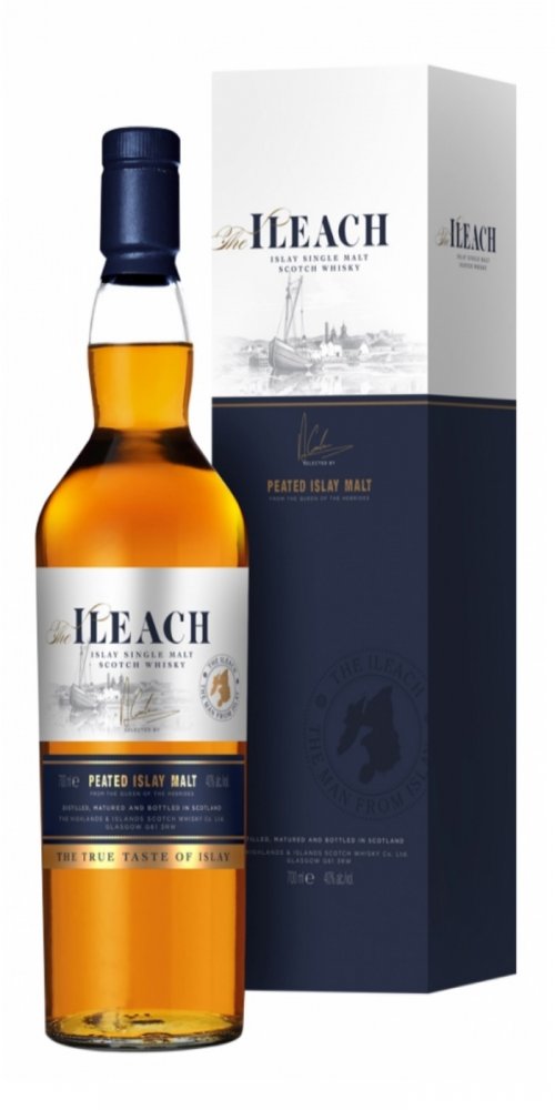 The Ileach Peated Islay Single Malt Whisky 40% vol. 0,7l