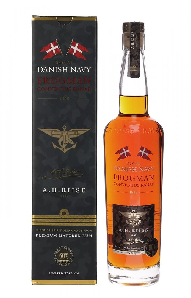 A.H. Riise Royal Danish Navy - Frogman 60% vol. 0.7l