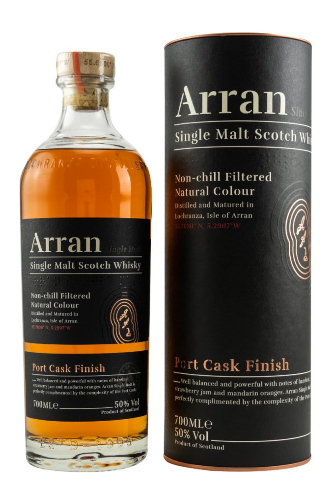 Arran Port Cask Finish 0,7L 50% Vol.