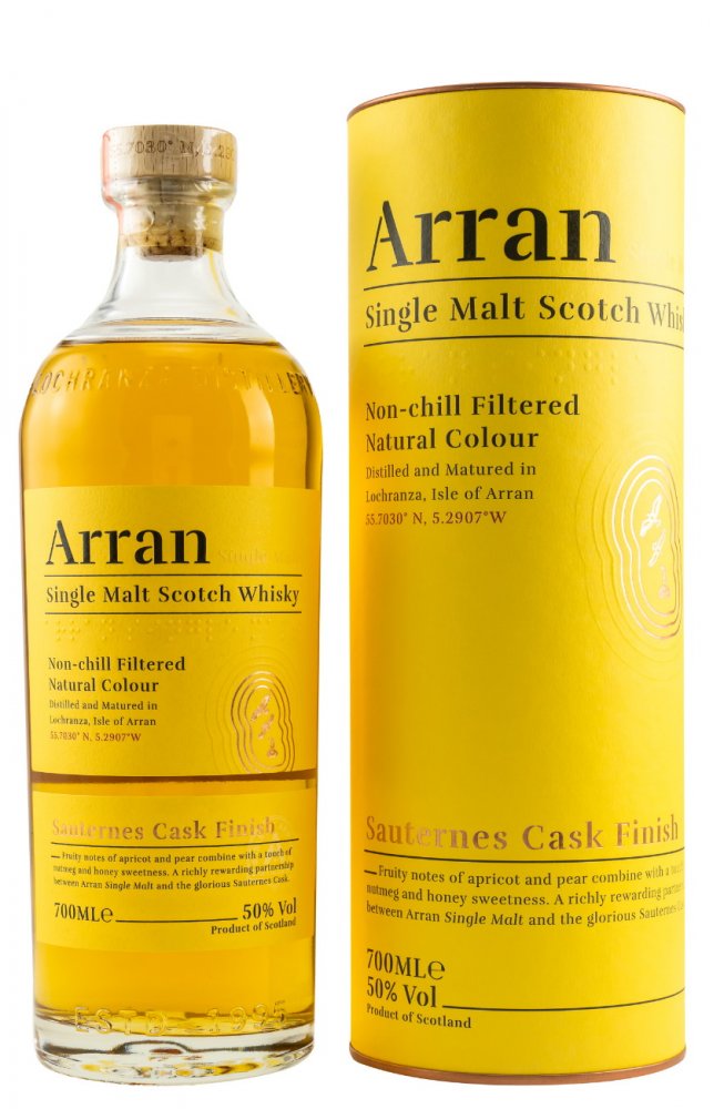Arran Sauternes Cask Finish 50%vol. 0,7l