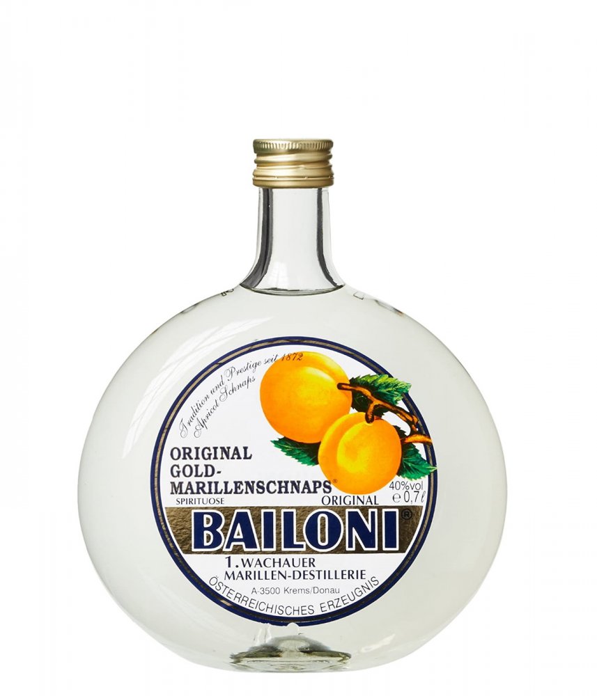 Bailoni Marillenbrand 0,7l 40%vol.