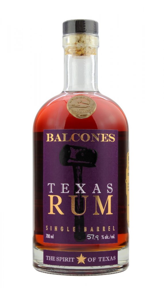 Balcones Texas Pot Still Rum Barrel 14200 Cask Strength 57.9% 0.7l