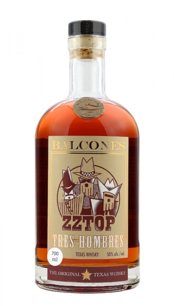 Balcones Texas Whisky ZZ Top Tres Hombres Limited Edition 2022 50% vol ...