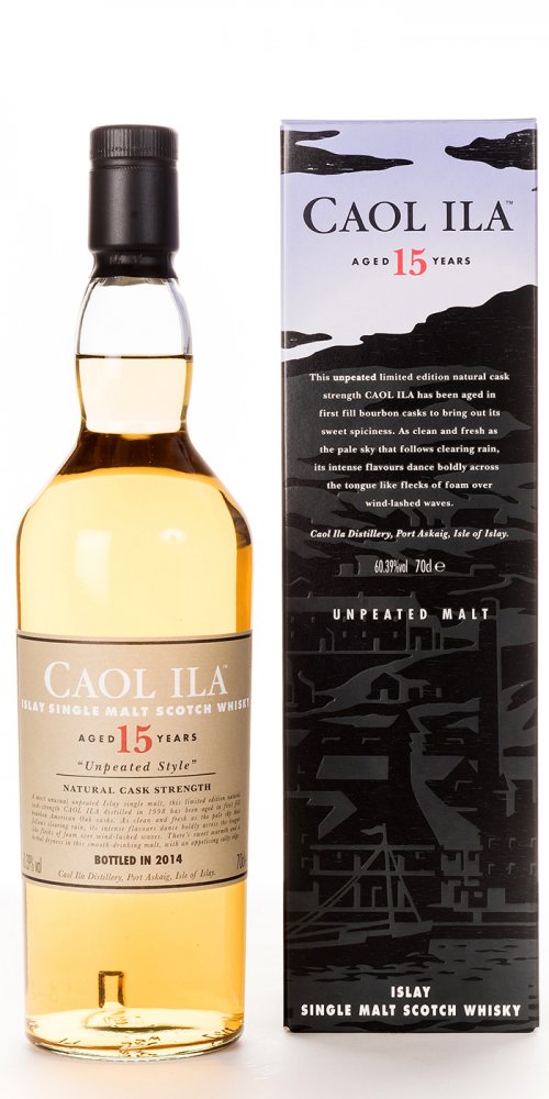 Caol Ila 15 Jahre Cask Strength Unpeated 0,7L 60,4 % Vol.