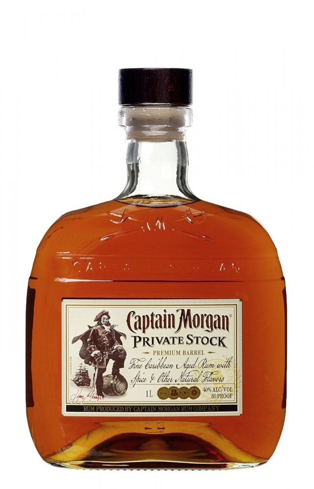 Captain Morgan Private Stock 40% vol. 1.0l