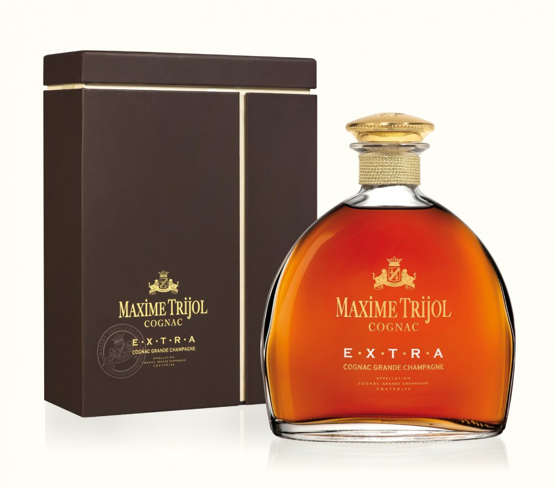 Cognac Maxime Trijol Grande Champagne Extra 0.7l Box