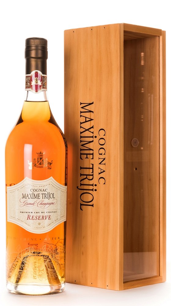 Cognac Maxime Trijol Grande Champagne Reserve Holzkiste