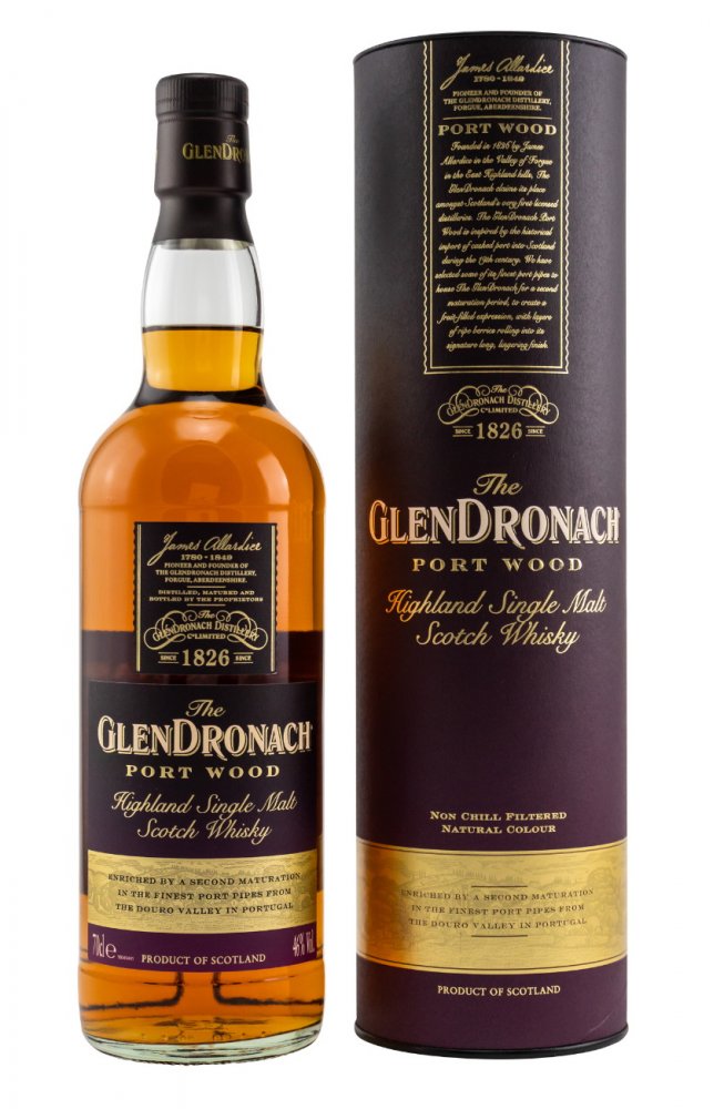 Glendronach Port Wood 46% vol. 0.7l