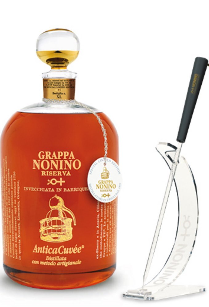 Nonino Grappa Imperial Riserva AnticaCuvée 6,3L m. Pipette