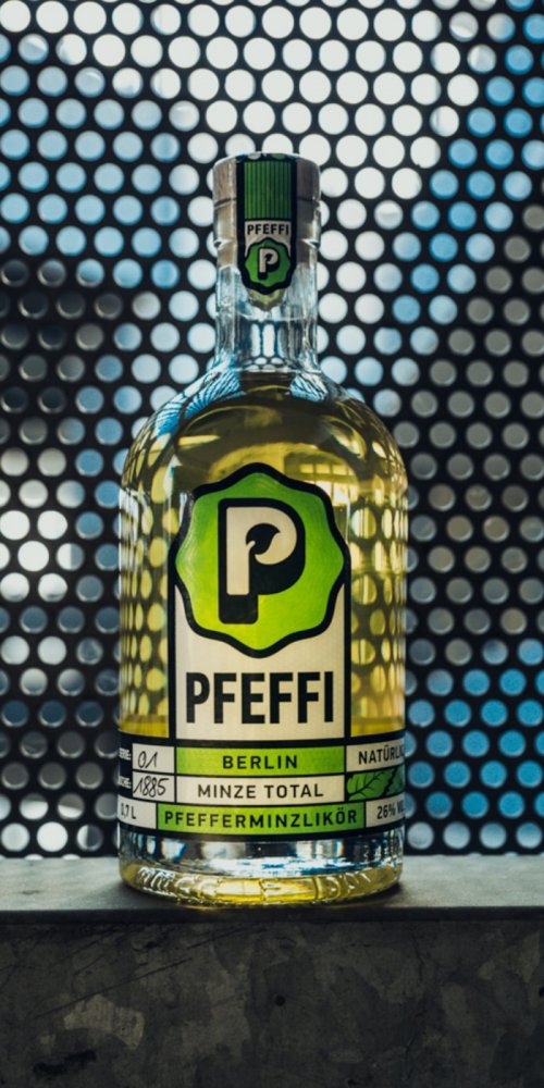 Pfeffi Berlin Pfefferminzlikör 0,7l 26%vol.